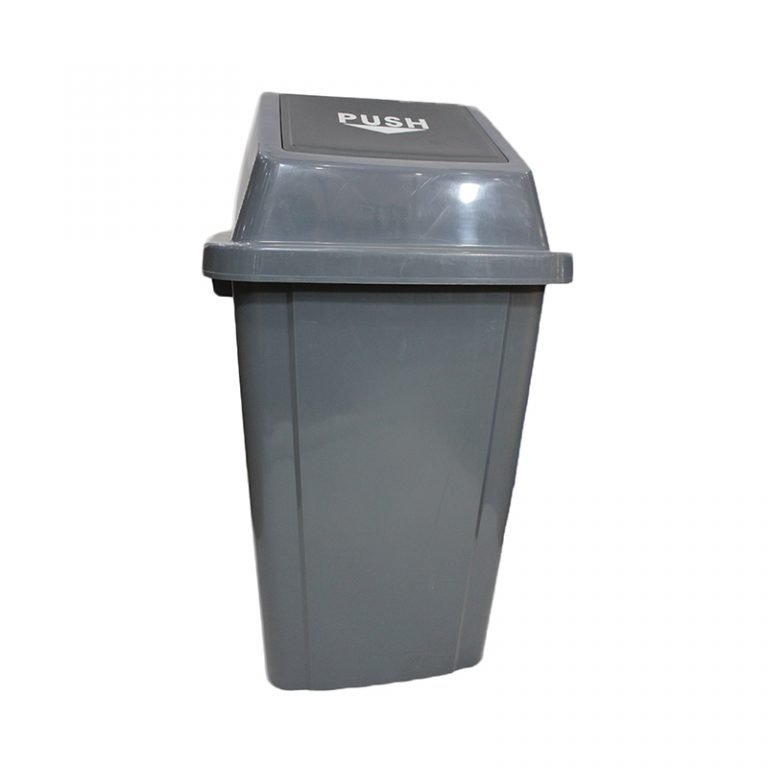 Plastic Dustbins with Push Lids - Nilvac Enterprises
