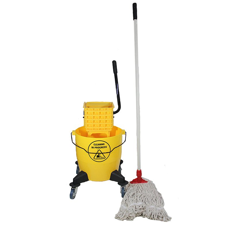 Single Bucket Mopping trolley - Nilvac Enterprises